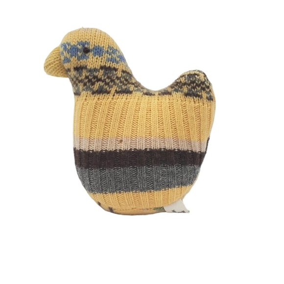 Pear Tree Studios | Toys | Hand Knitted Stuffed Animal Chicken Artisan ...